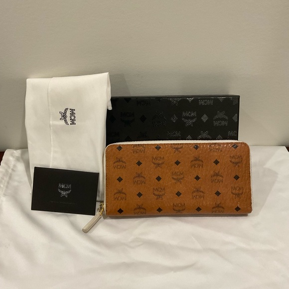 MCM | Bags | Full Inclusion Mcm Zippy Wallet | Poshmark